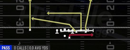 Hb Slip Screen - Gun Bunch Str Offset - Arizona Cardinals