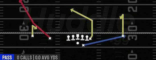 Slot Fade - Gun Doubles Y Off - Baltimore Ravens
