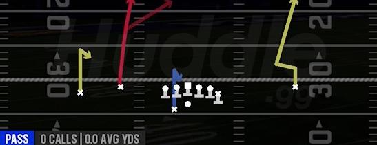 Sluggo Seam - Gun Flex Y Off Wk - Baltimore Ravens