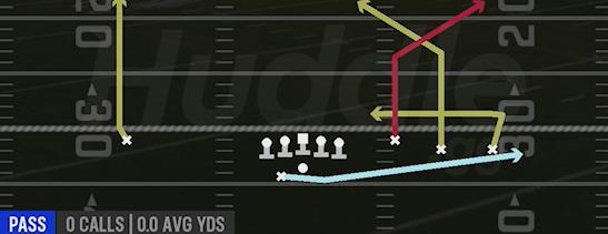 Mtn Inside Cross - Gun Trey Open Offset - Spread