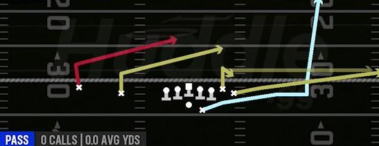 Slants Y Stick - Gun Wing Slot Offset - Cincinnati Bengals
