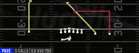 Pa Post Cross Shot - Gun Y Trips Wk - New York Jets