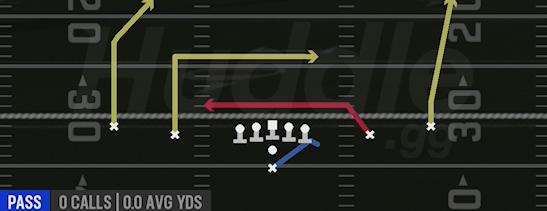 Y Shallow Cross - Pistol Spread - Air Raid