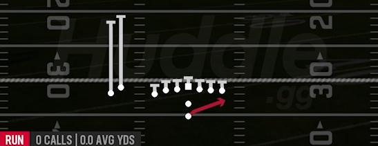 Hb Stretch - Pistol U Off Stack - Philadelphia Eagles