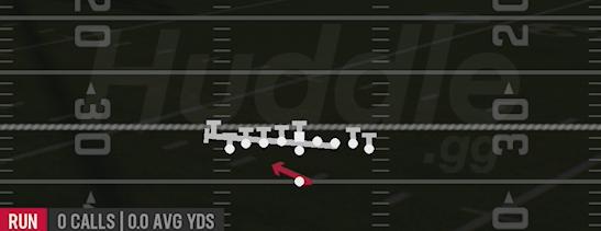 Hb Counter Wk - Singleback Ace Dbl Wing - Philadelphia Eagles