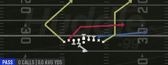 Pa Cir Waggle - Singleback Ace Dbl Wing - Philadelphia Eagles