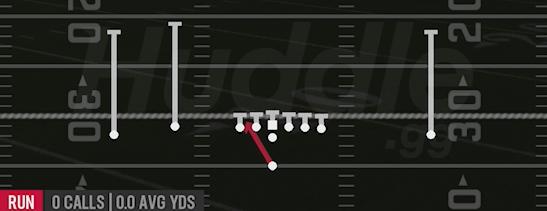 Blunt Dive - Singleback Doubles Flex - Run Balanced
