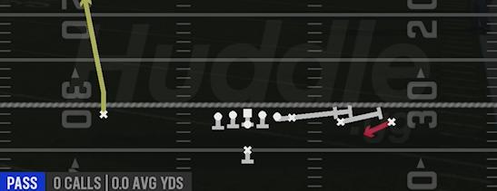 Wr Screen - Singleback Trips Y Slot - Run Heavy