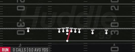Hb Dive - Singleback Y Trips TE Slot - Balanced
