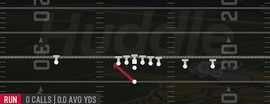 Hb Zone Wk - Singleback Y Trips TE Slot