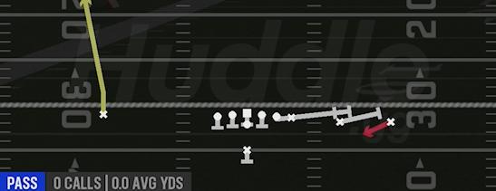 Wr Screen - Singleback Y Trips TE Slot