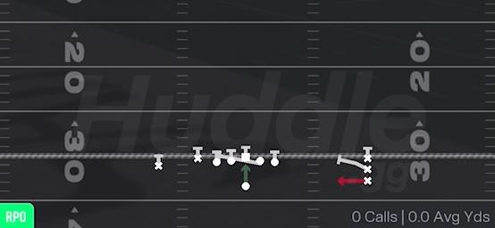 Power Rpo - Gun Empty Triple Stack - Saints
