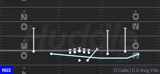 Jet Touch Pass - Gun Spread Y-Slot
