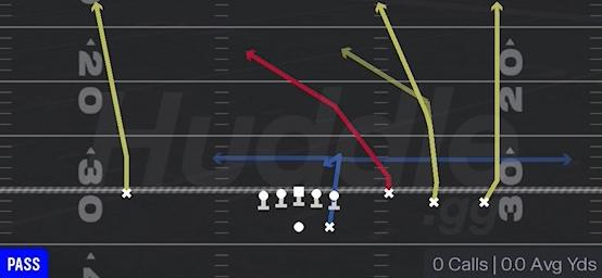 Four Verticals - Gun Trey Open Str - Ravens