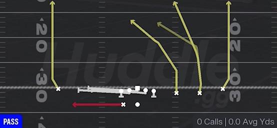 Hb Slip Screen - Gun Trips HB Wk - Raiders