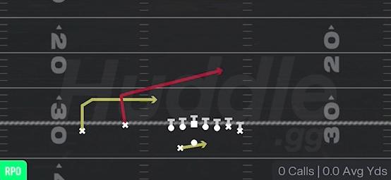 Rpo Peek Slant - Gun Wing Flex Wk - Air Raid