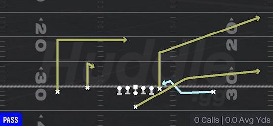 Z Spot - Singleback Doubles Flex - West Coast