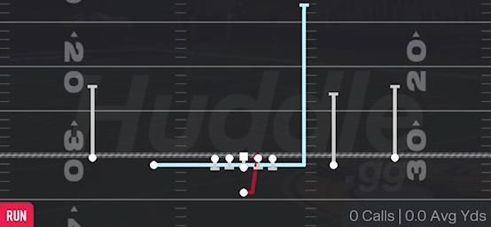 Mtn Hb Draw - Singleback Spread - Singleback