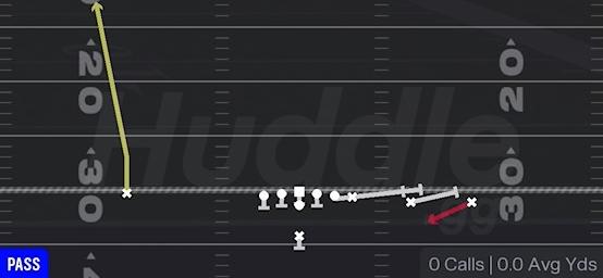 Wr Screen - Singleback Trips Y Slot