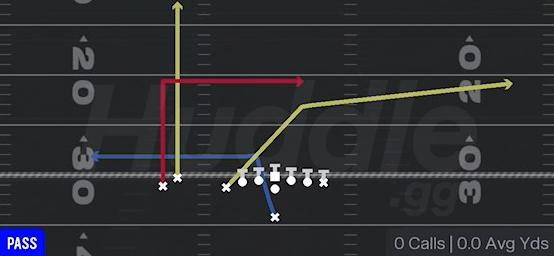 Pa Dagger U Cross - Singleback U Off Stack - Lions