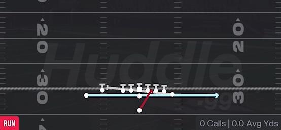 Mtn Inside Zone Split - Singleback Wing Flex Close - Rams